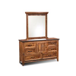 Horizon Homes Urban Rustic Dresser and Mirror Set